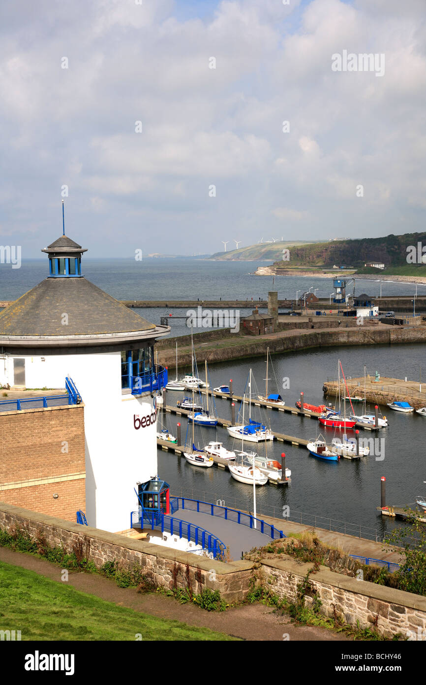 Beacon Tower Museum Whitehaven Harbour Cumbria Coast England UK Stock ...