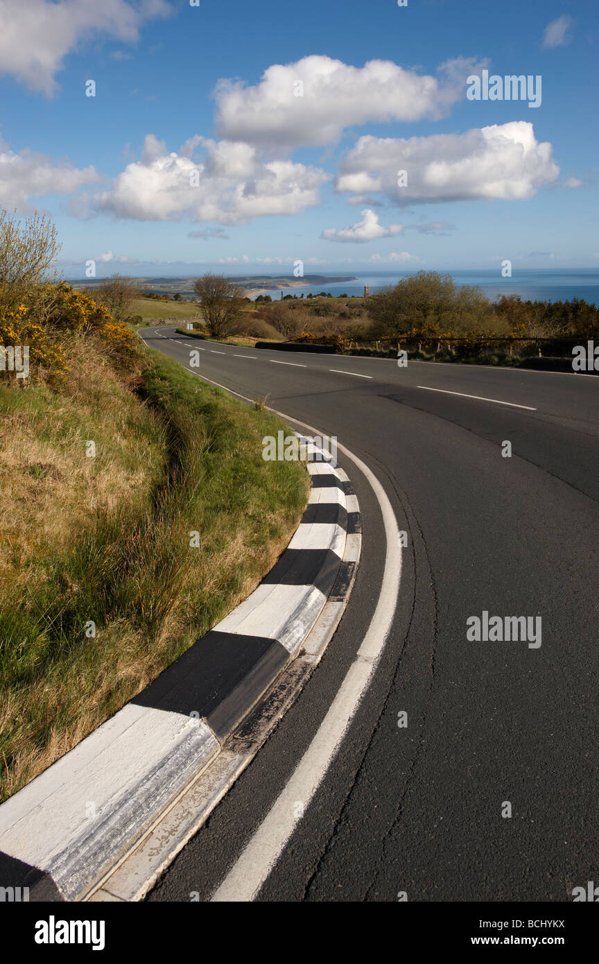 The Gooseneck TT Course Isle Of Man Stock Photo - Alamy