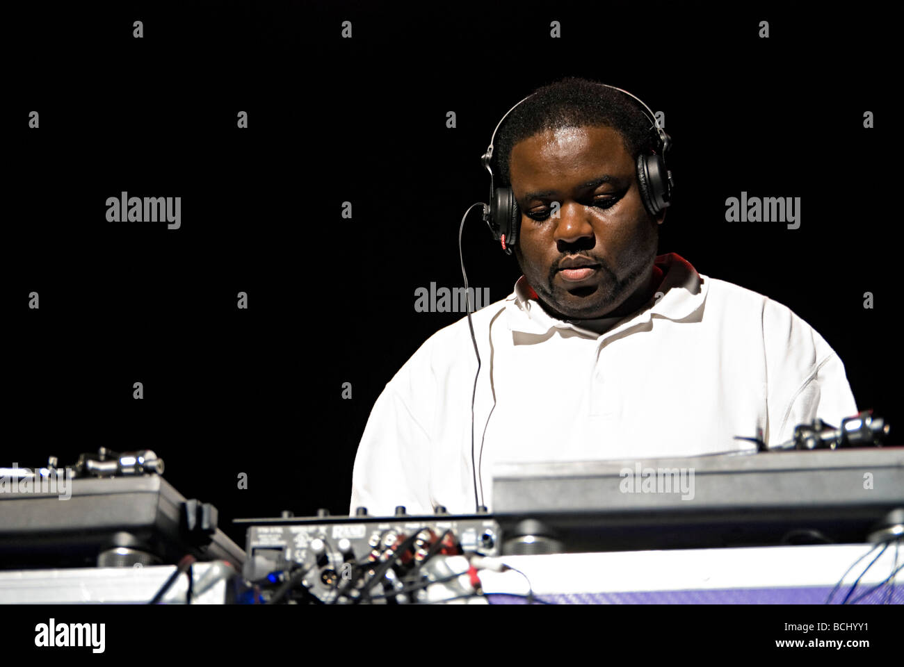 Kiss 100 radio presenter disc jockey hi-res stock photography and ...