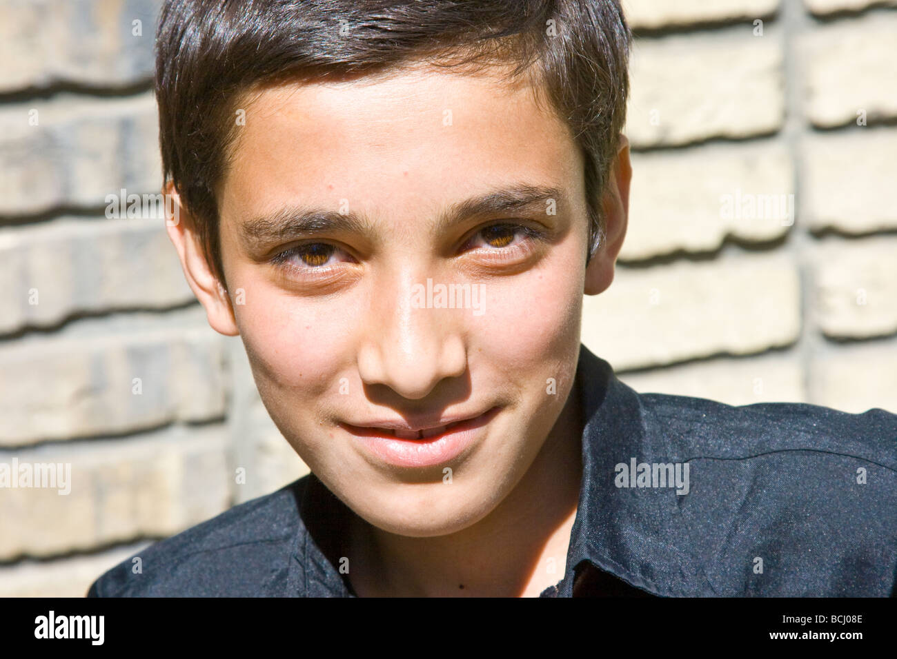 Boy in Hamadan Iran Stock Photo - Alamy