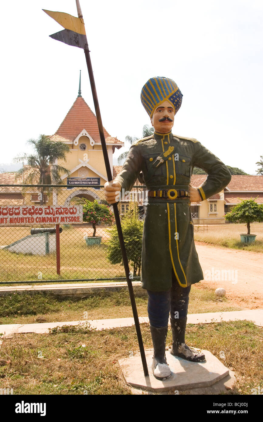Indian mounted police hi-res stock photography and images - Alamy