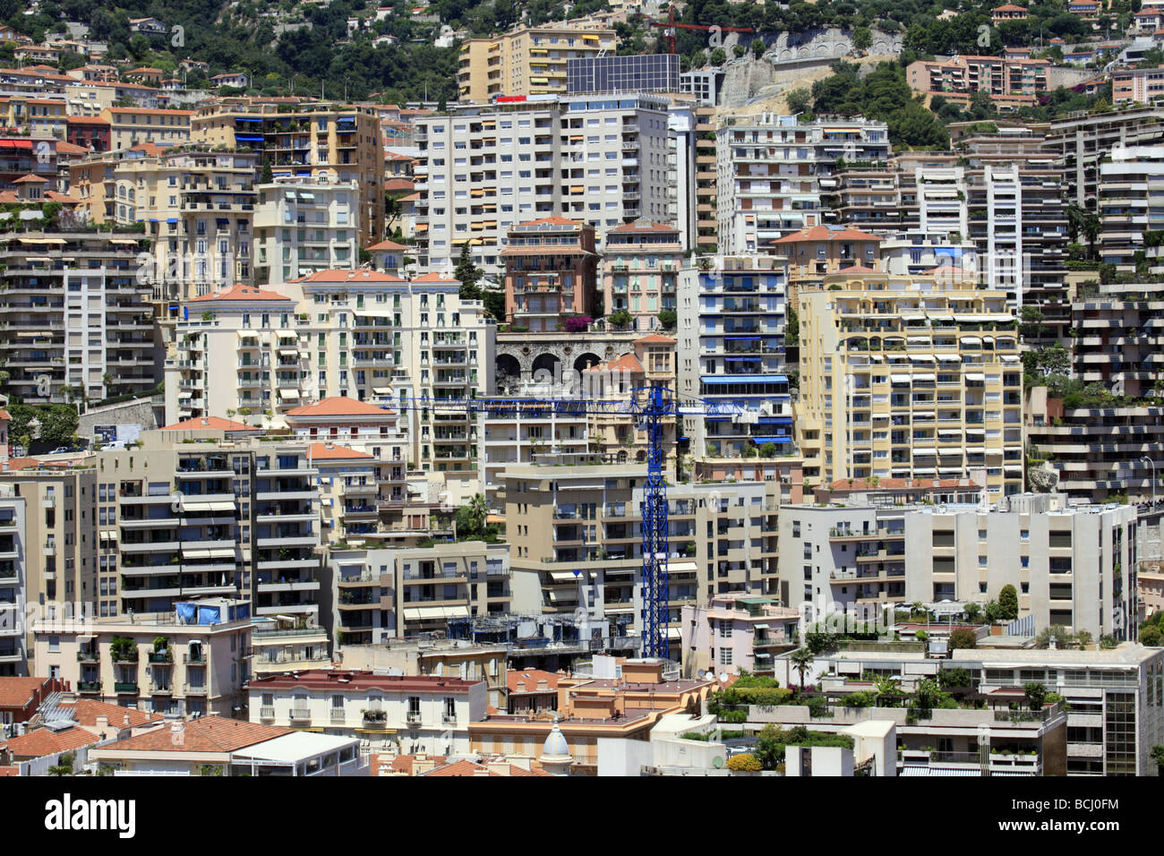 High Rise Buildings Monaco and Monte Carlo Stock Photo - Alamy