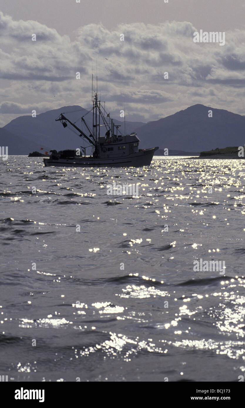 Commercial seiner fishing boat working hi-res stock photography and ...