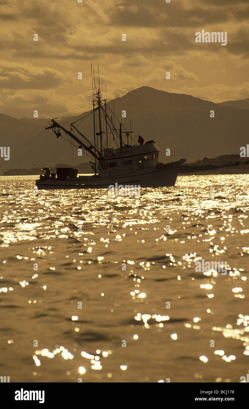 Commercial seiner fishing boat working hi-res stock photography and ...
