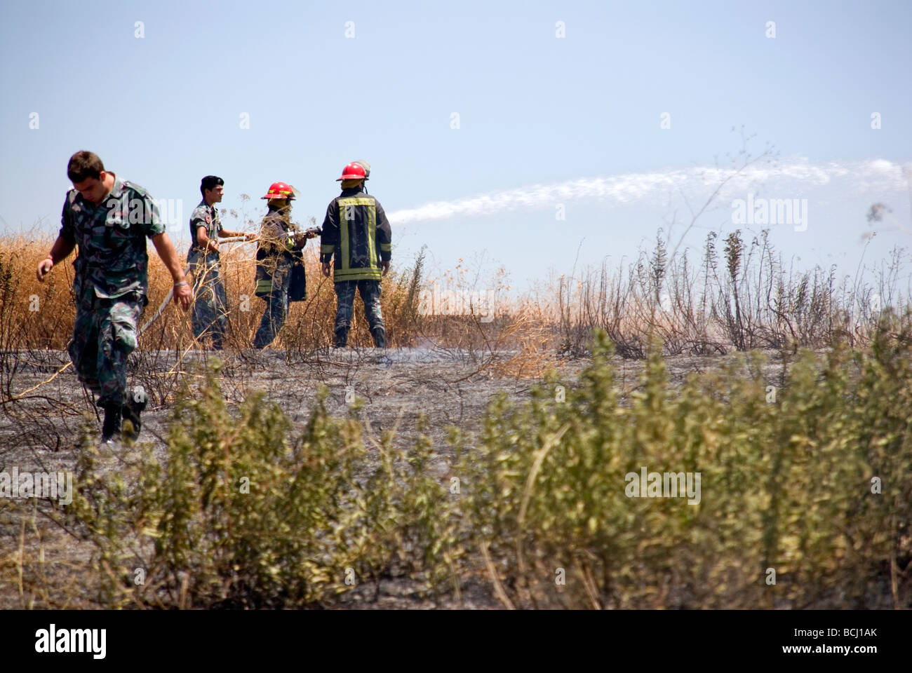 Summer firefighter hi-res stock photography and images - Alamy