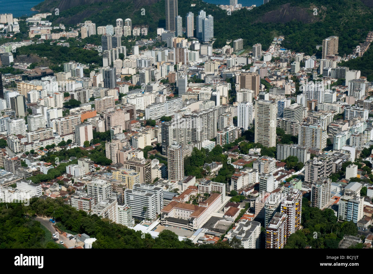 Rio de Janeiro, Cityscape from above Stock Photo - Alamy