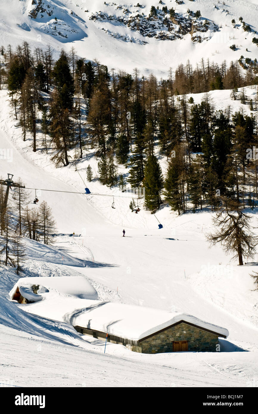 Pila Aosta Italy Stock Photo - Alamy