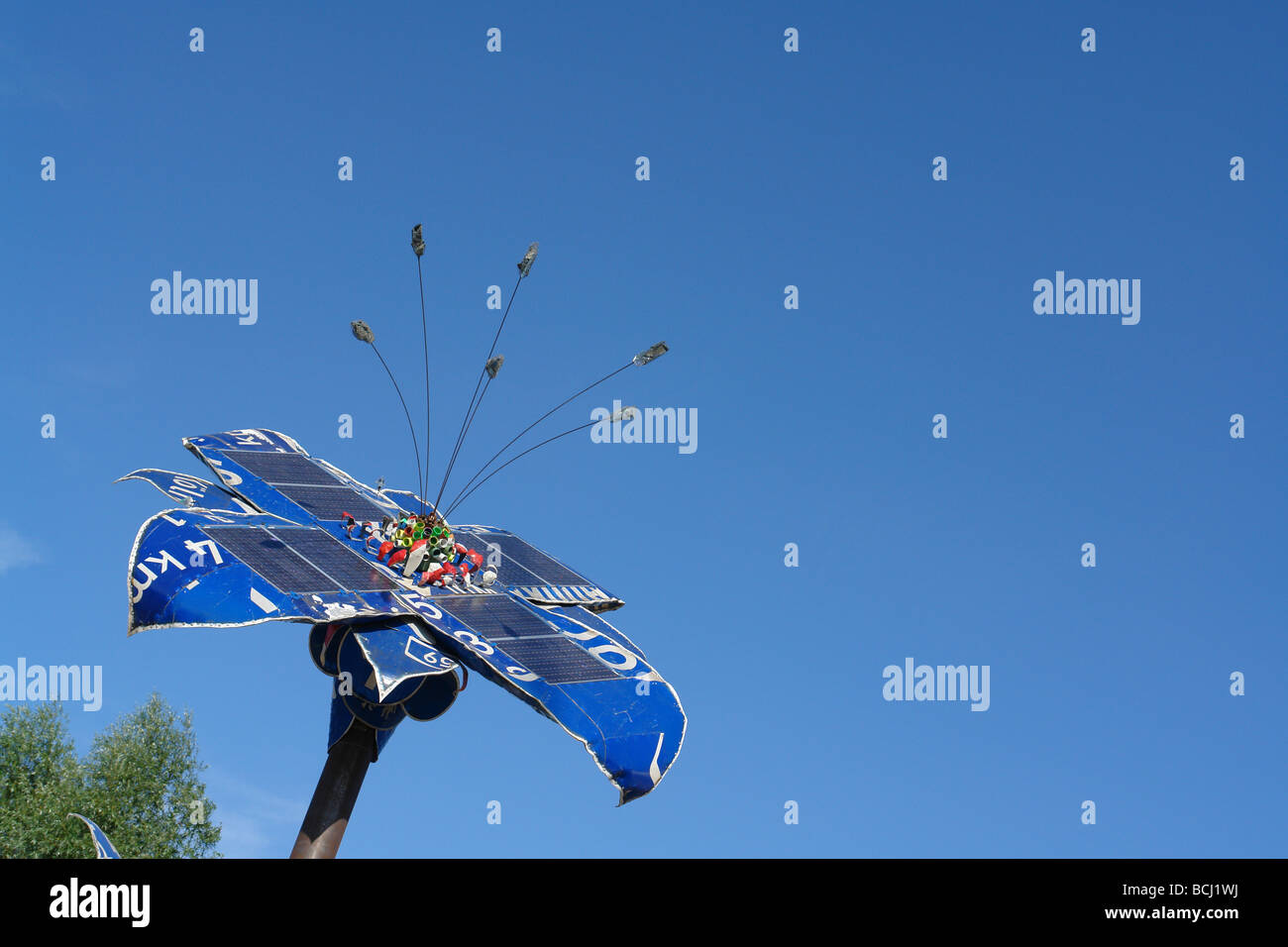 Solar energy collector Stock Photo - Alamy