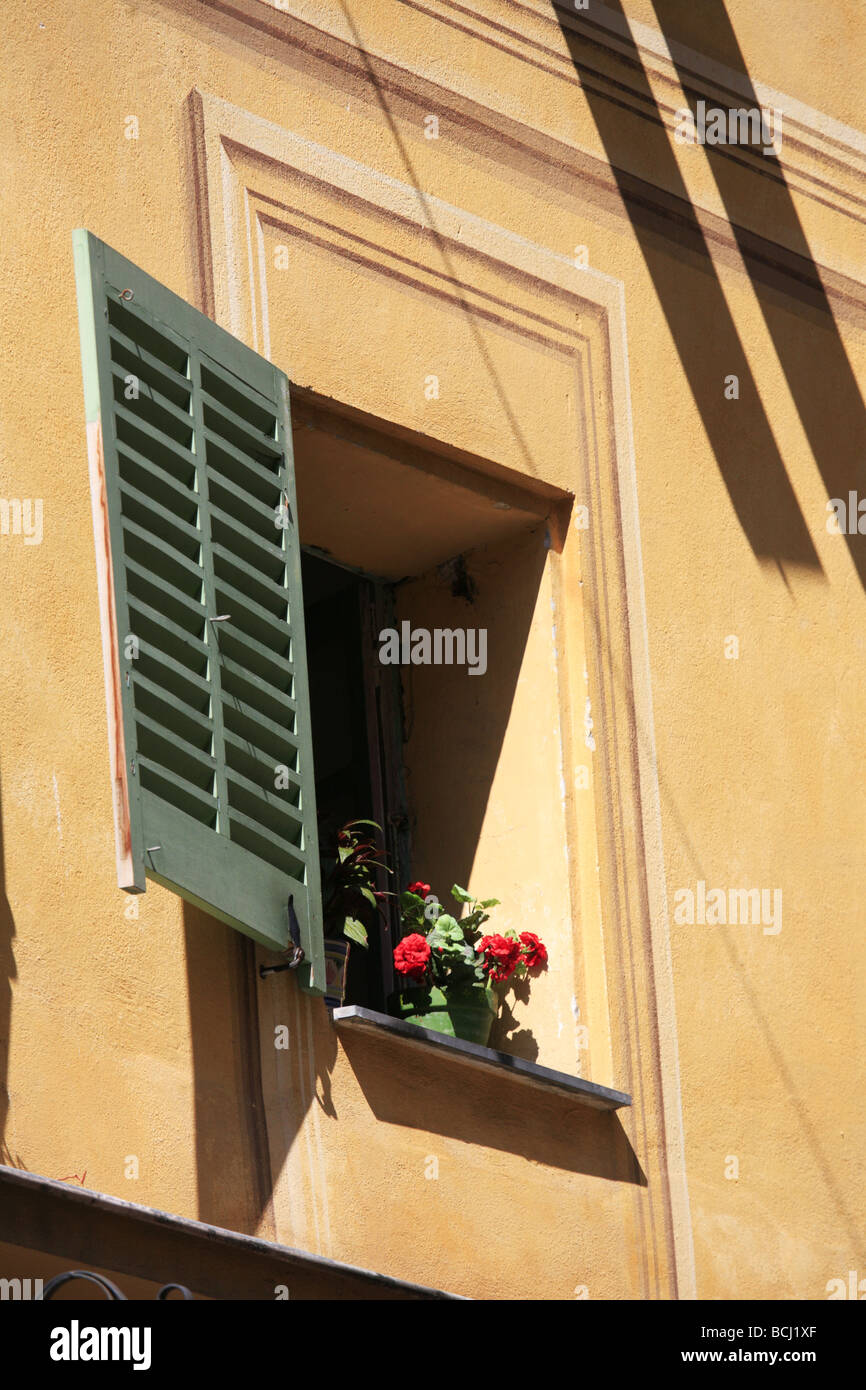 Window in Nice France Stock Photo - Alamy