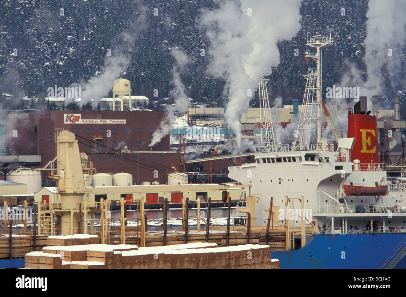Alaska pulp mill hi-res stock photography and images - Alamy