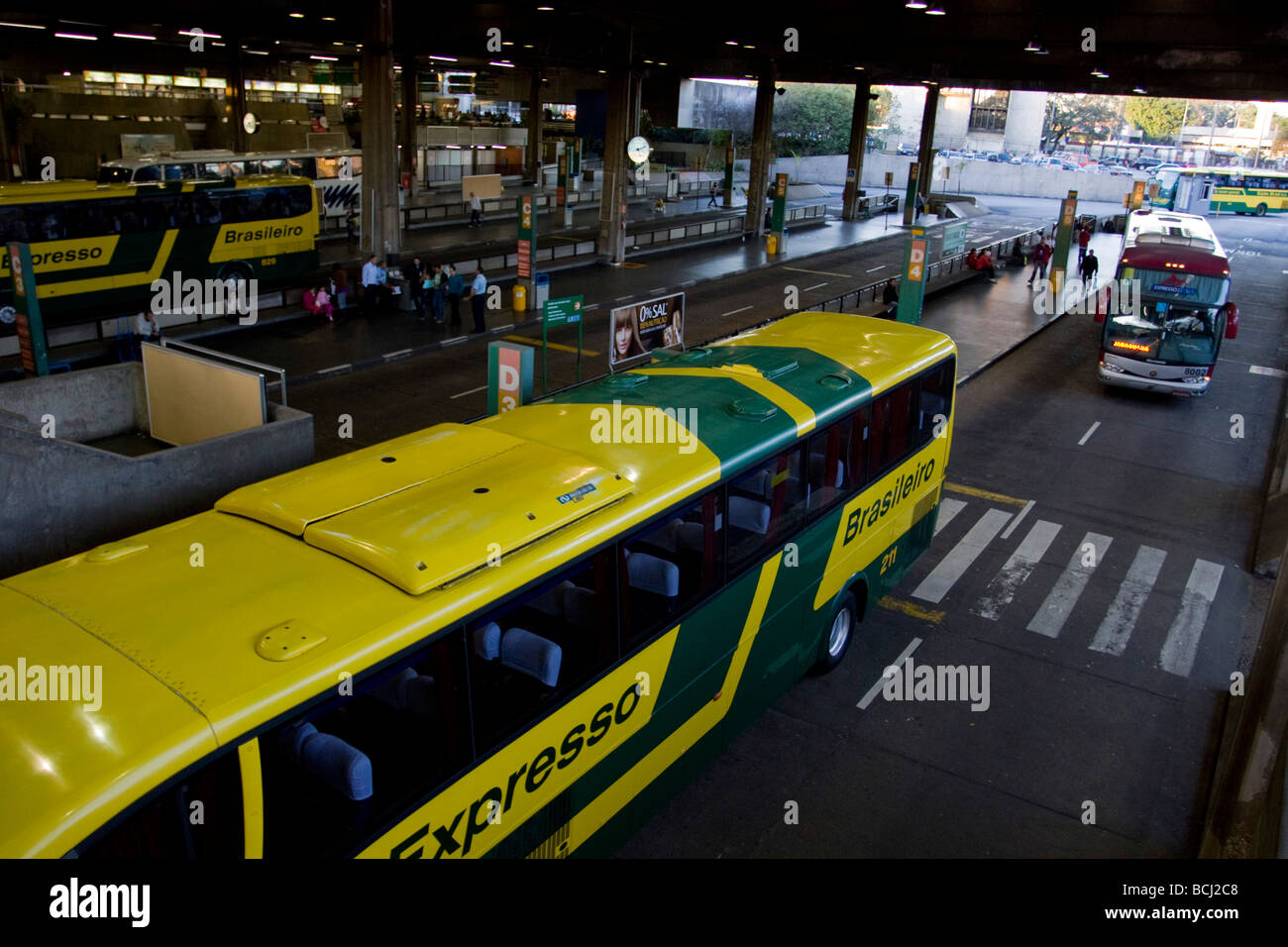 Jabaquara bus terminal Stock Photo - Alamy