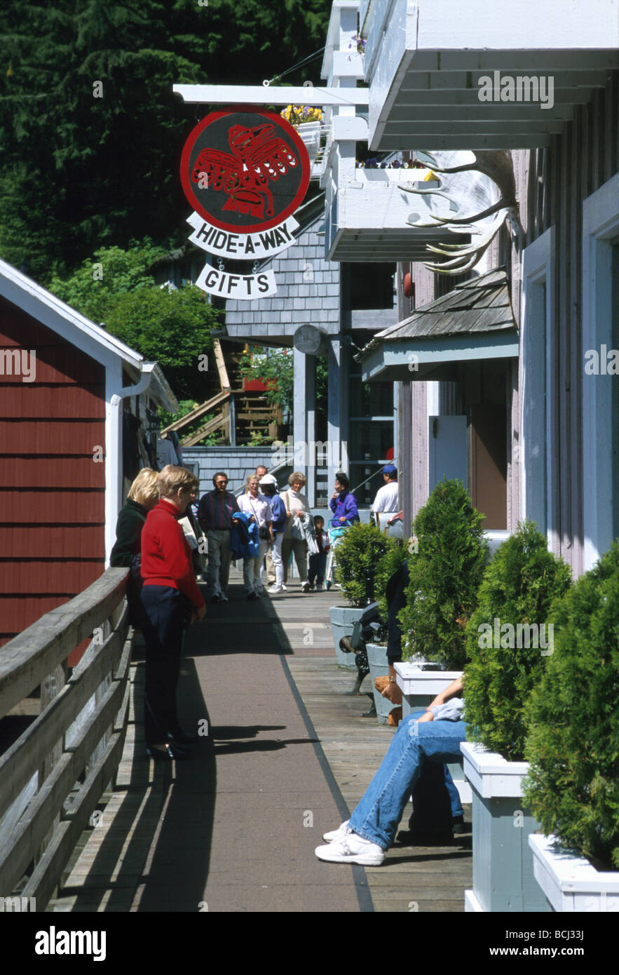 Creek Street Ketchikan SE Alaska Summer Stock Photo - Alamy