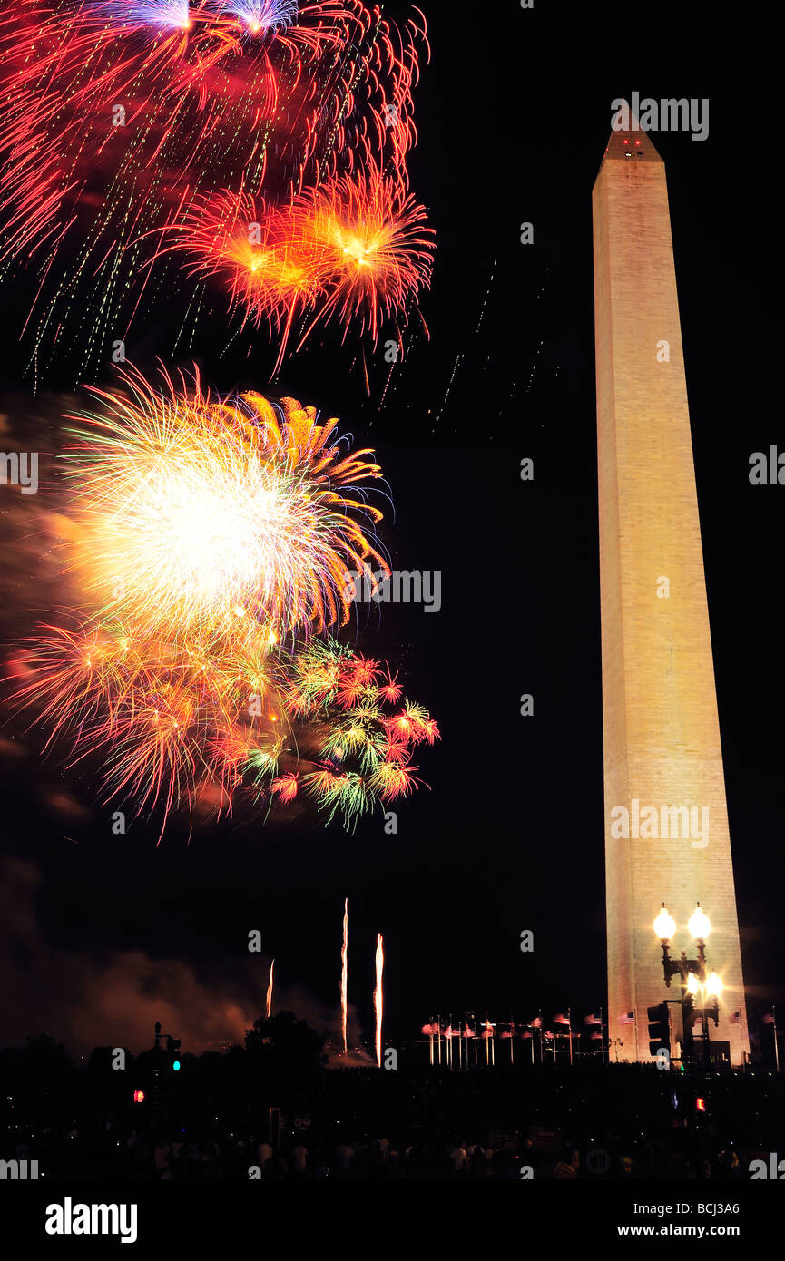 Fourth of july fireworks washington dc hi-res stock photography and ...