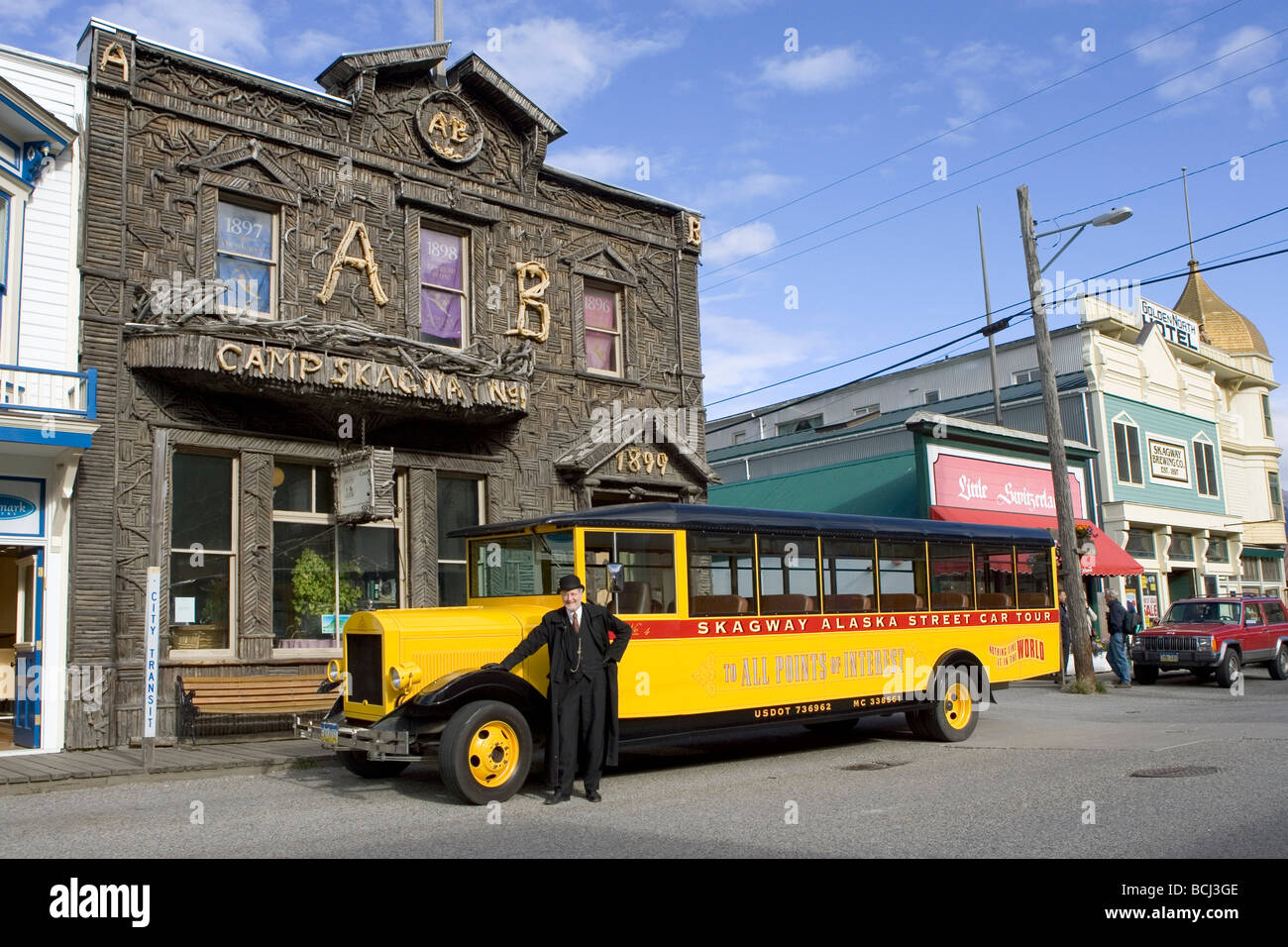 Skagway town arctic brotherhood hi-res stock photography and images - Alamy