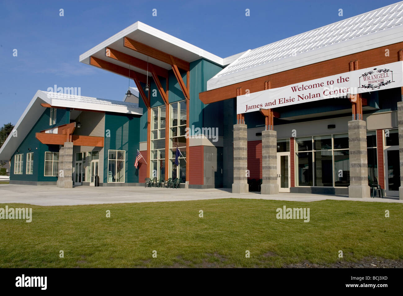 Wrangell Museum- John & Elsie Nolan Center Wrangell AK SE Summer Stock ...
