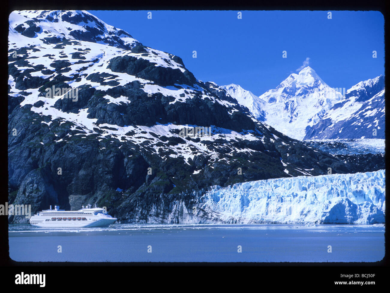 Regal Princess Cruise Ship Margerie Glacier SE AK Summer Tarr Inlet ...