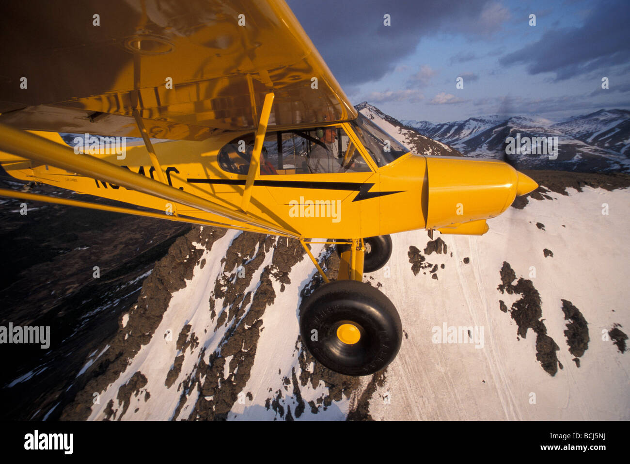 Super Cub Piper Bush Airplane High Resolution Stock Photography and ...