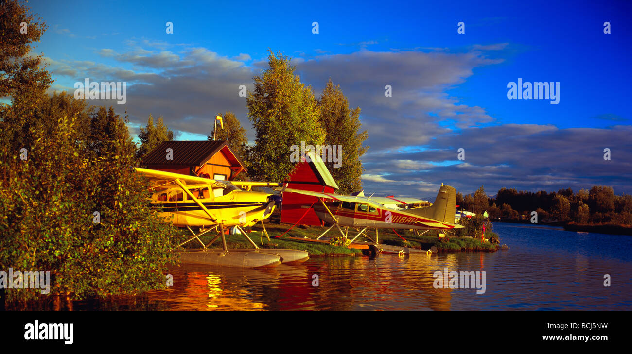 Lake Hood Float Plane Base High Resolution Stock Photography and Images ...