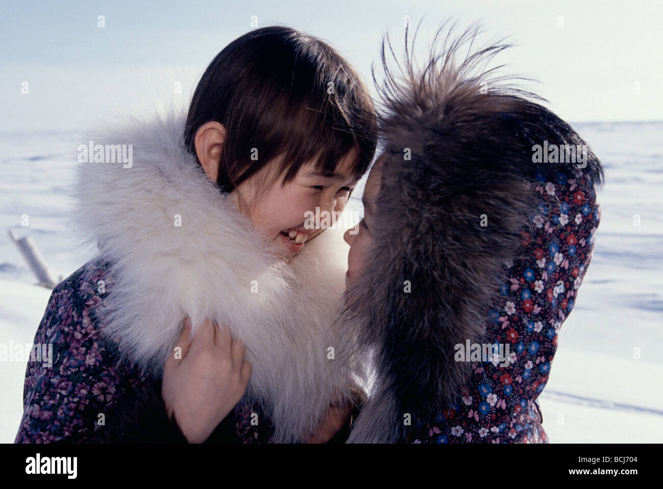 Rubbing Noses Greeting High Resolution Stock Photography and Images - Alamy
