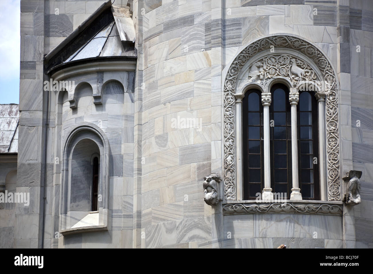 Studenica Monastery Windows Stock Photo - Alamy
