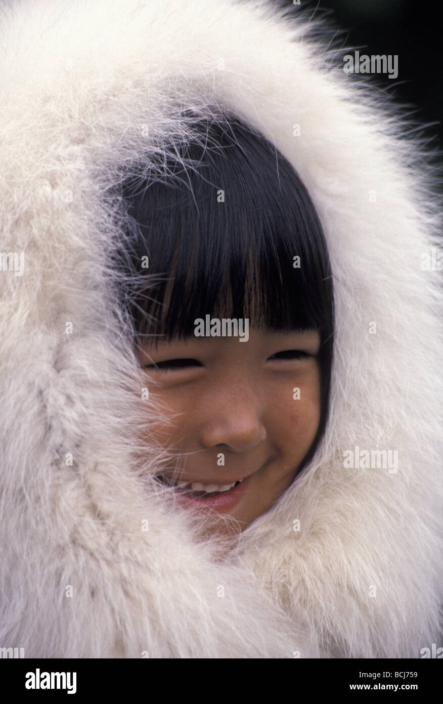 Alaskan native girl hi-res stock photography and images - Alamy