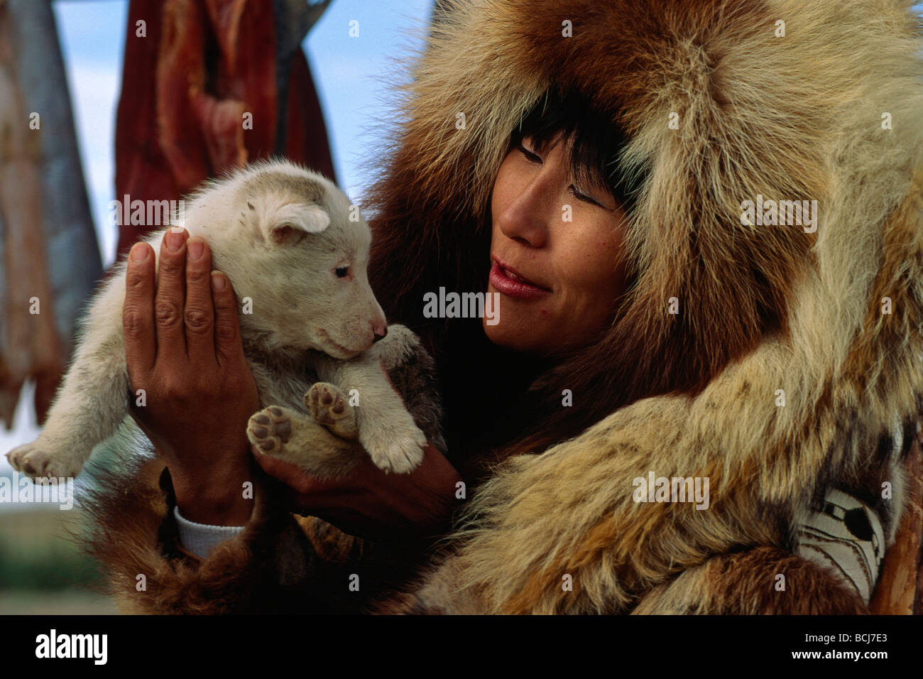 Alaska native eskimo woman in hi-res stock photography and images - Alamy