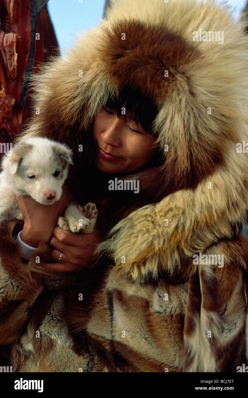 Alaska native eskimo woman in hi-res stock photography and images - Alamy