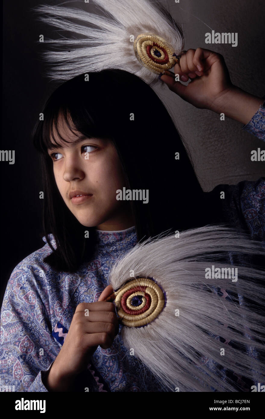 Alaskan native girl hi-res stock photography and images - Alamy