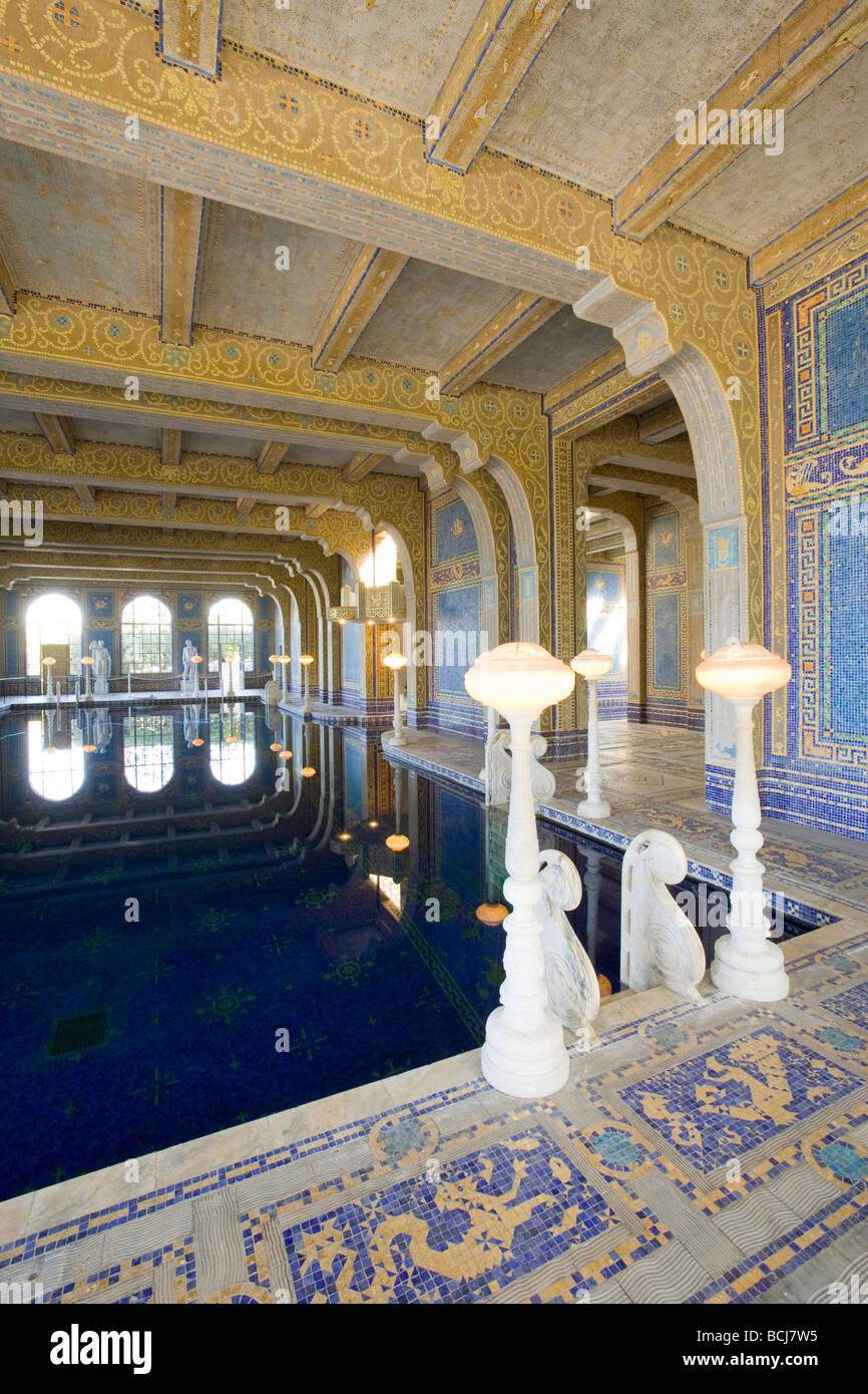 Hearst castle indoor pool hi-res stock photography and images - Alamy