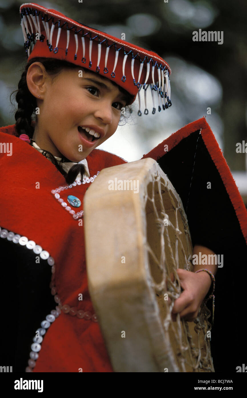 Alaskan native girl hi-res stock photography and images - Alamy