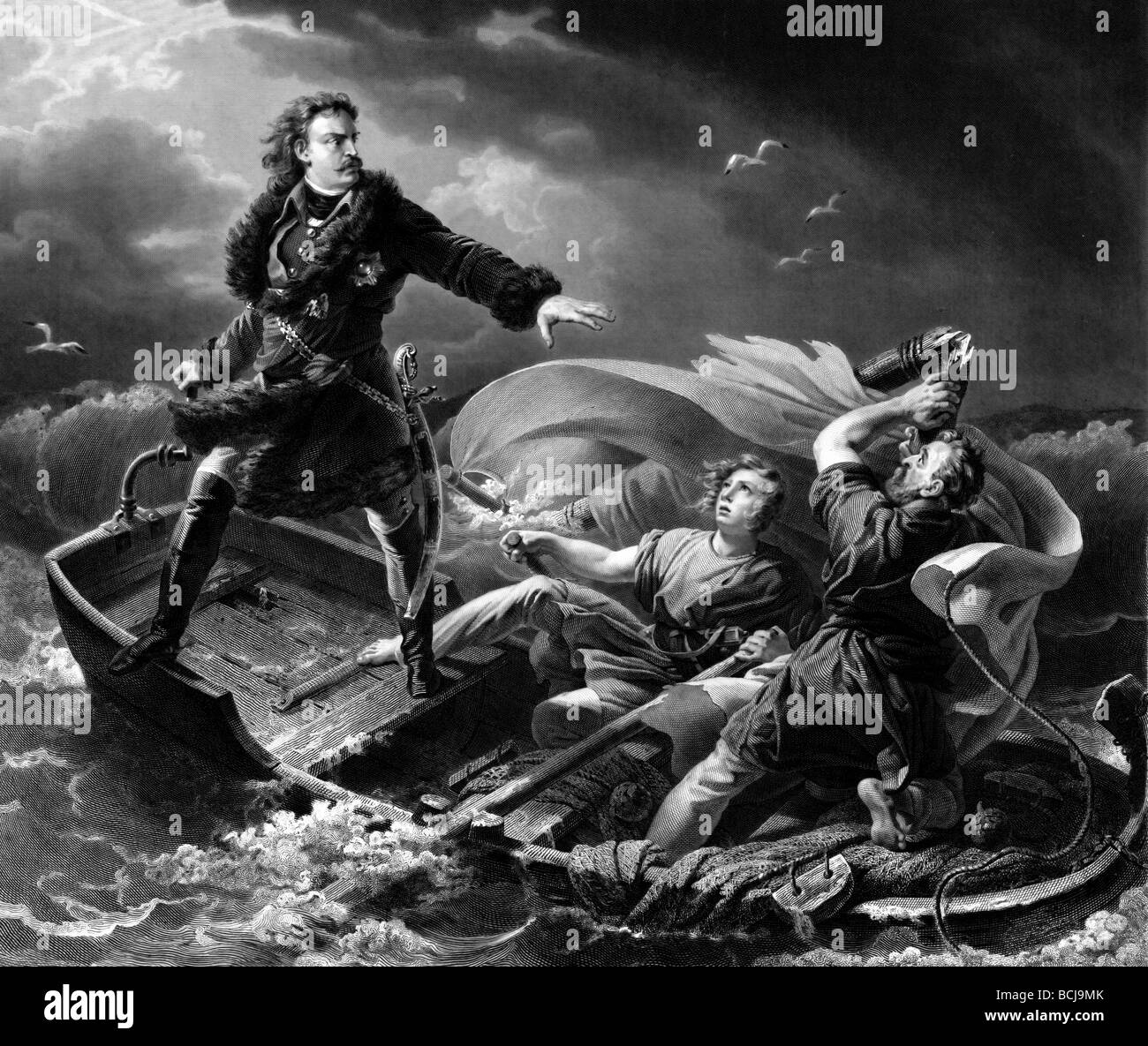 The great lake Black and White Stock Photos & Images - Alamy