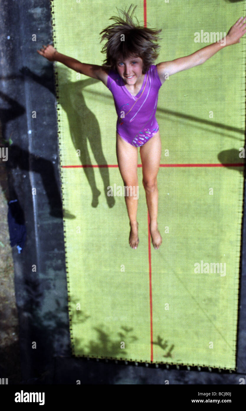 Trampolinist hi-res stock photography and images - Alamy