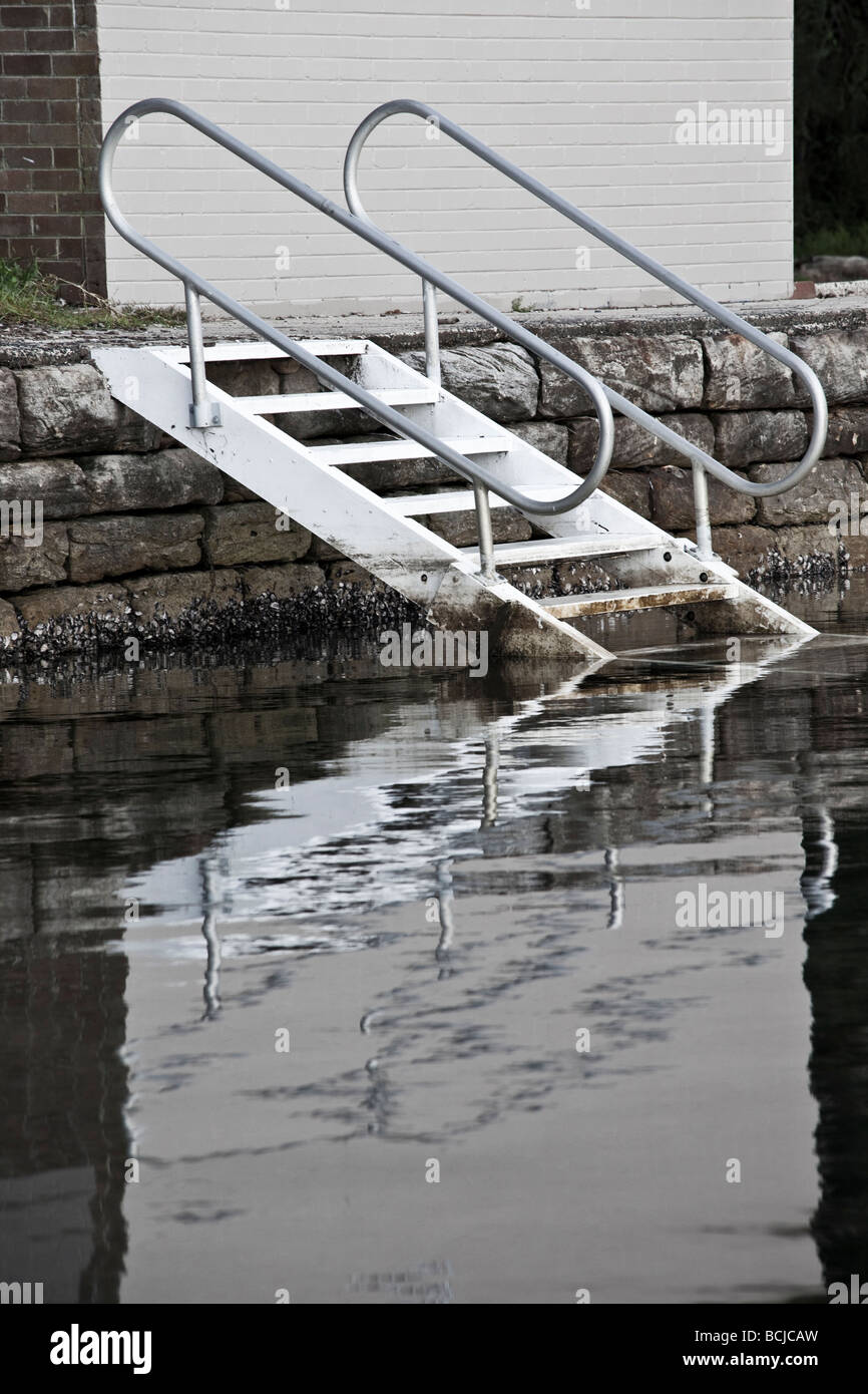 Steps into the water hi-res stock photography and images - Alamy