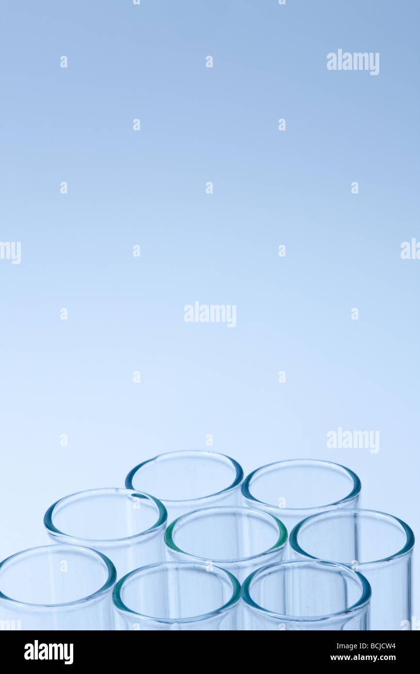 Test tubes in a laboratory experiment in chemistry Stock Photo - Alamy