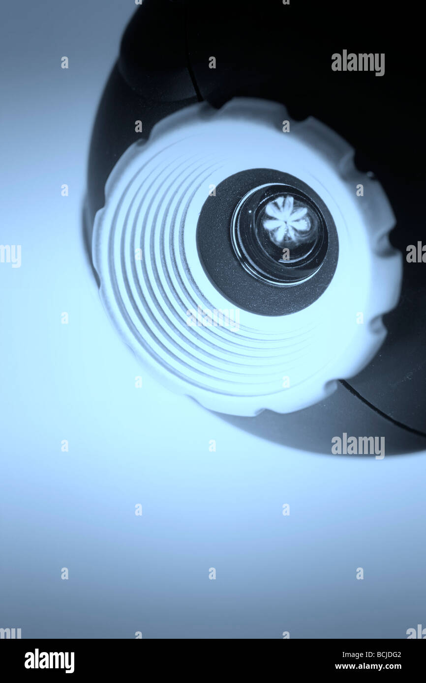Close-up picture of a web camera Stock Photo - Alamy