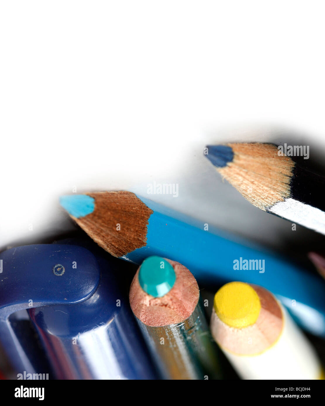 Close-up picture of color pencil Stock Photo - Alamy