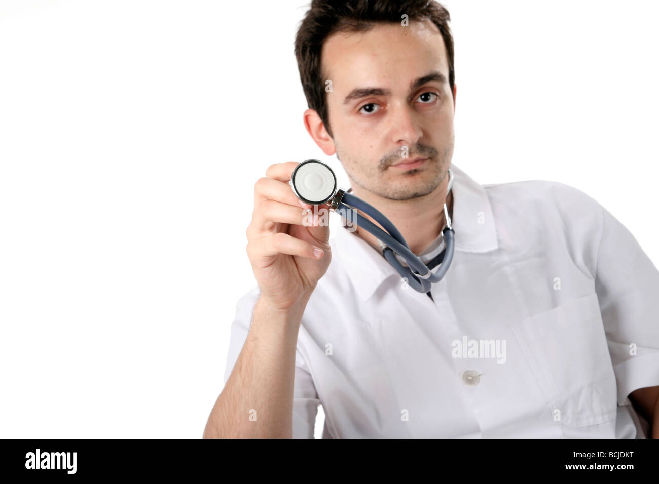 Closeup portrait of a doctor Stock Photo - Alamy