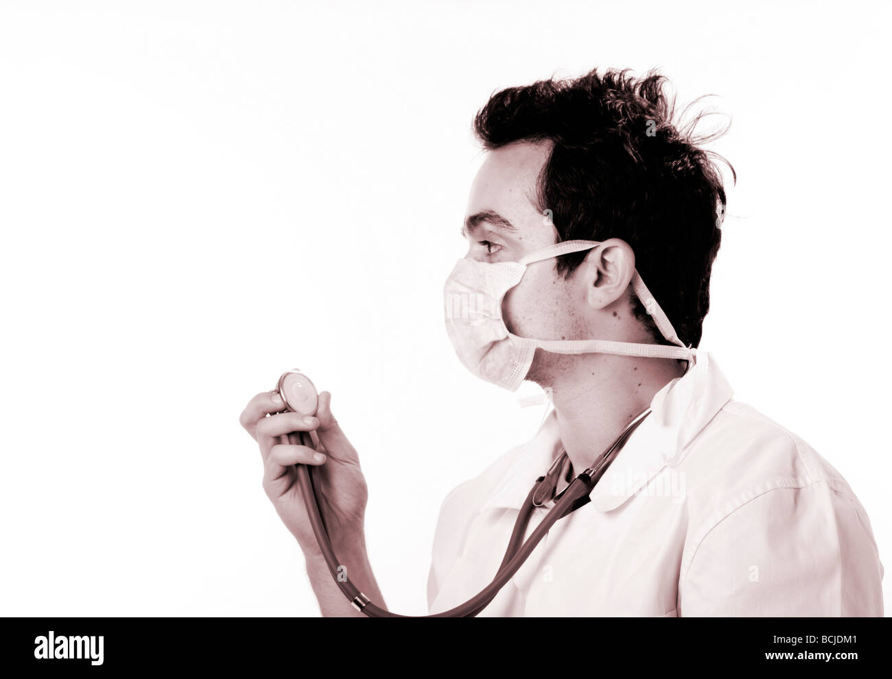 Closeup portrait of a doctor Stock Photo - Alamy