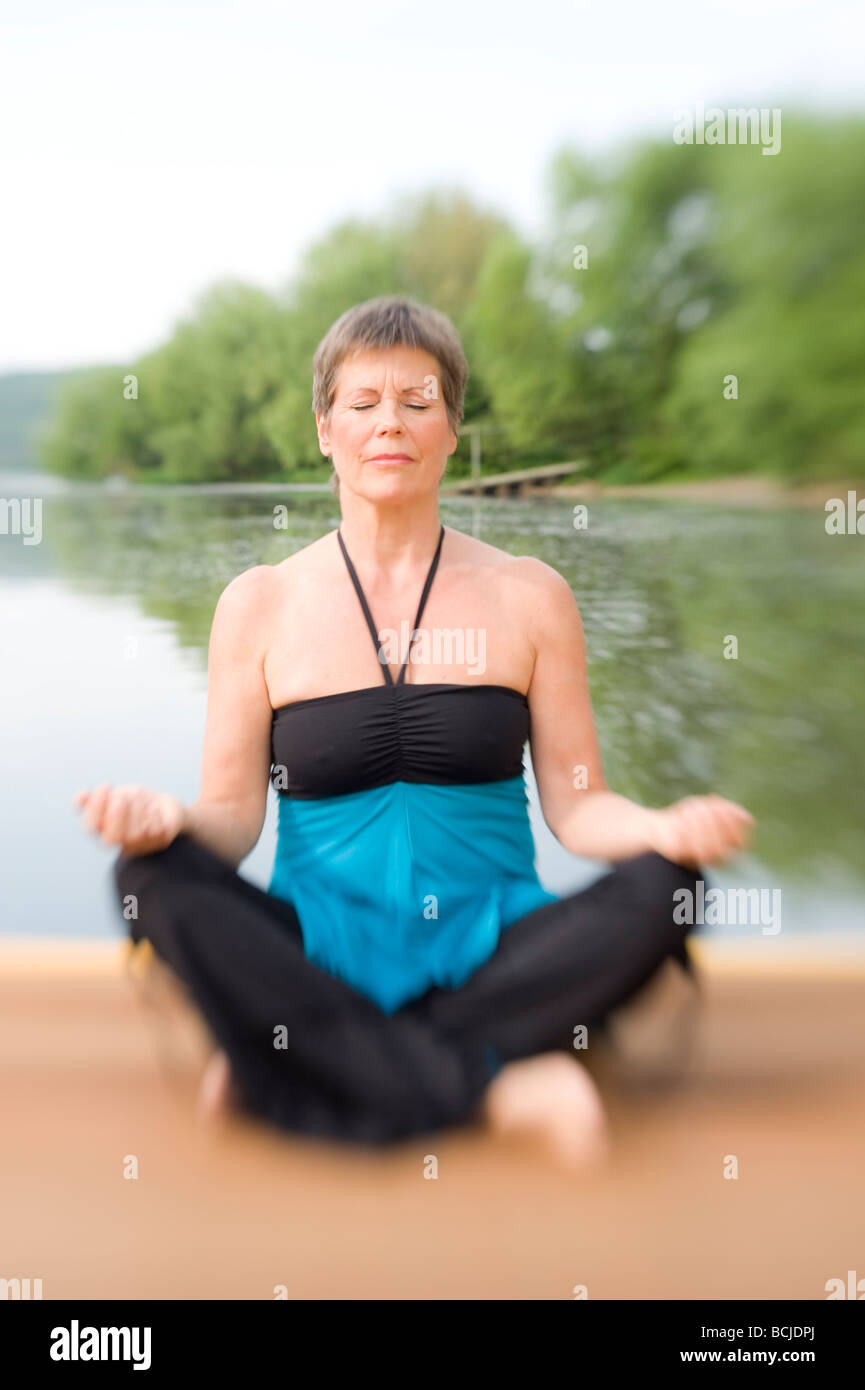 Female zen master hi-res stock photography and images - Alamy