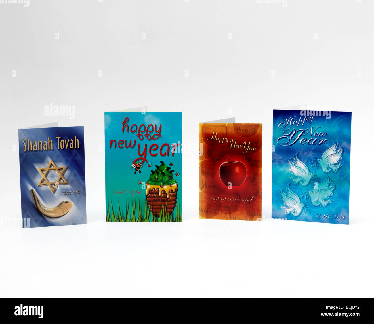 Rosh Hashanah Cards Jewish New Year Honey and Apples Traditionally ...