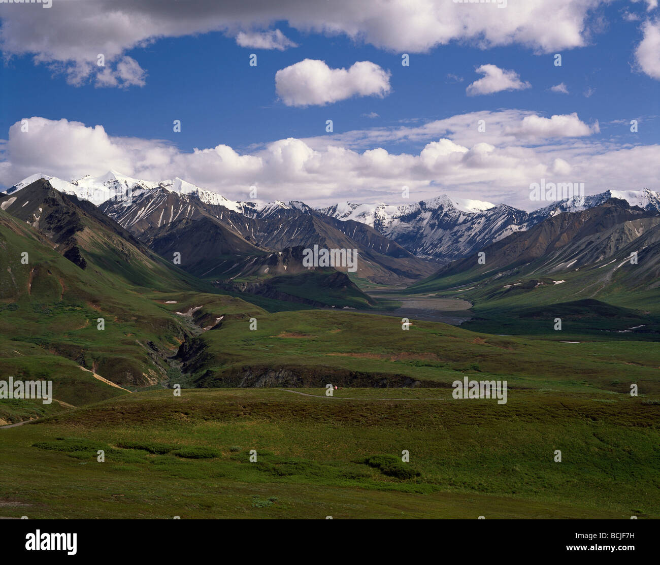 Thorofare valley alaska range denali hi-res stock photography and ...