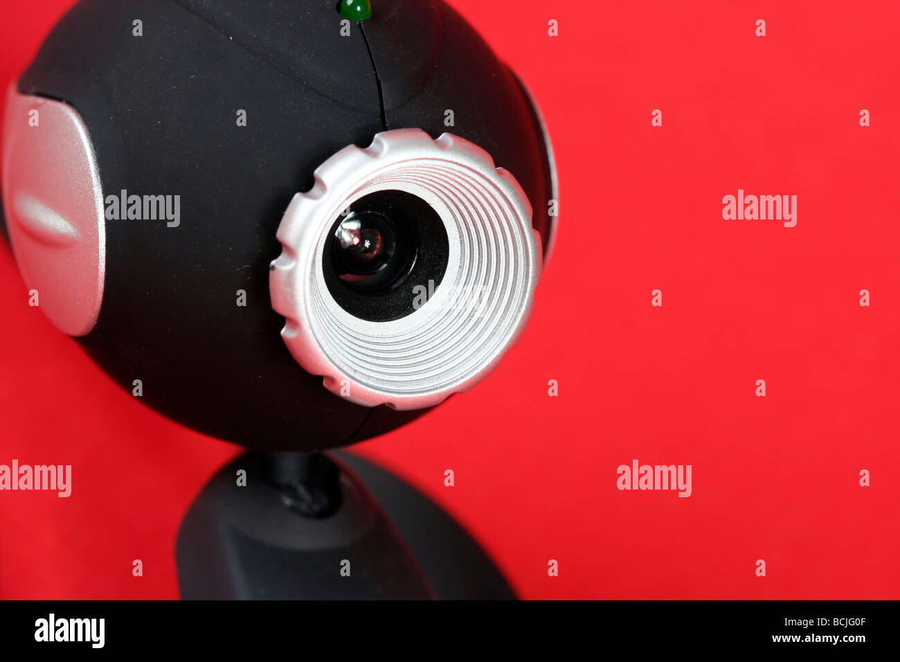 Close-up picture of a web camera Stock Photo - Alamy
