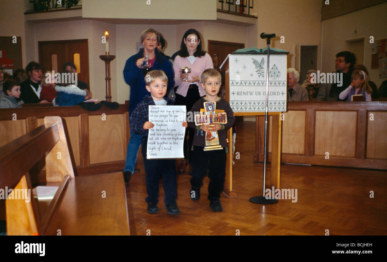 St Bernard's Catholic Church Entry Procession Children Carrying Cross ...