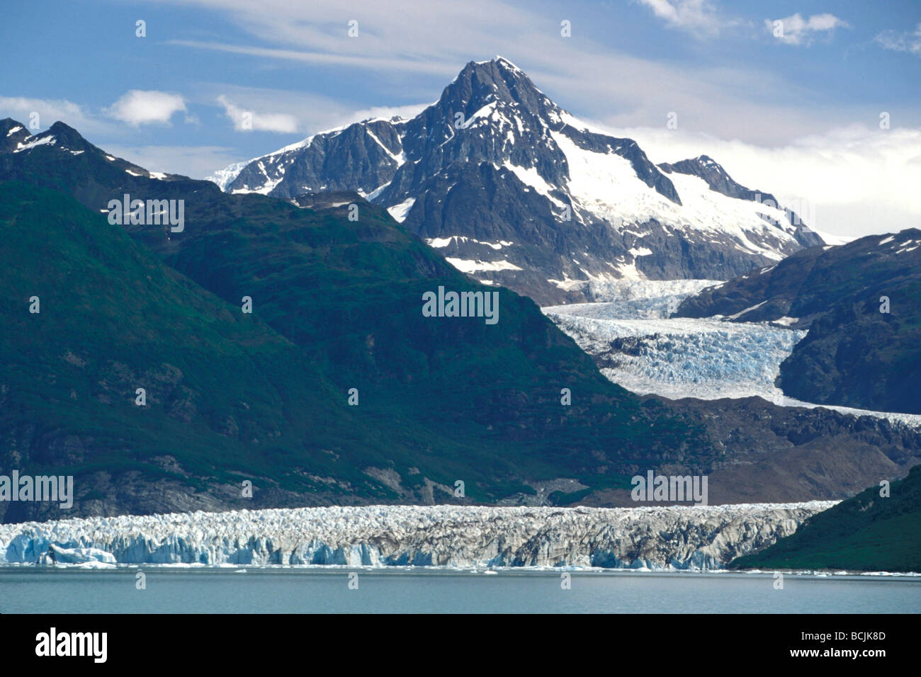 Alsek Glacier & Lake Glacier Bay NP SE AK Summer Stock Photo - Alamy