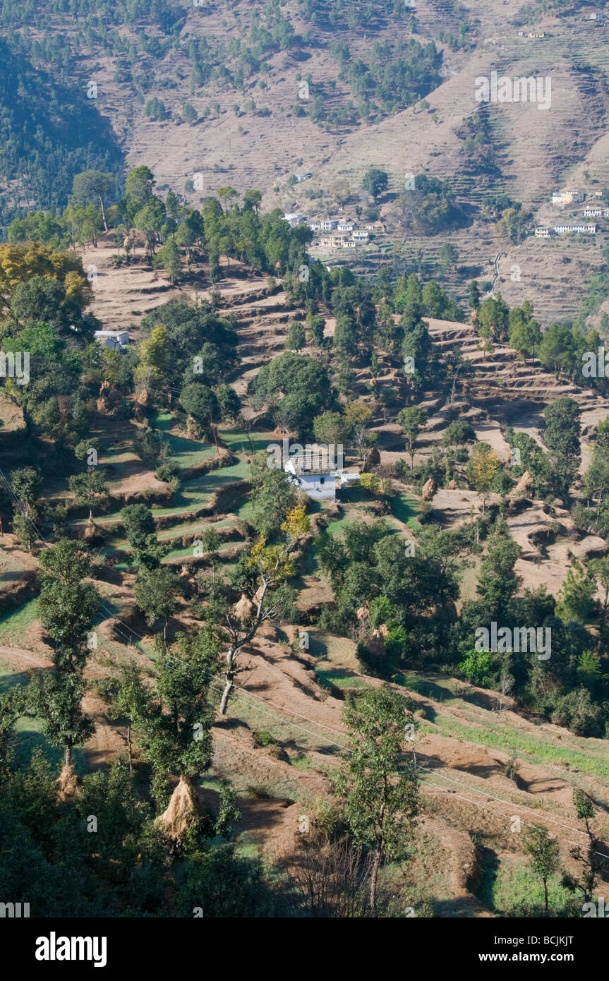 Kumaon villages hi-res stock photography and images - Alamy