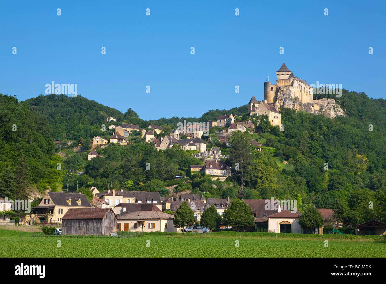 Chateau de Castelnaud, Castelnaud, Dordogne, France Stock Photo - Alamy