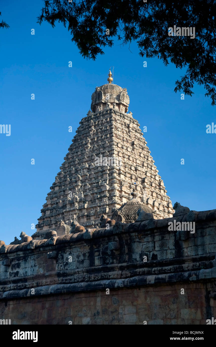 Thanjavur Temples (UNESCO World Heritage Site), Tamil Nadu, India Stock ...