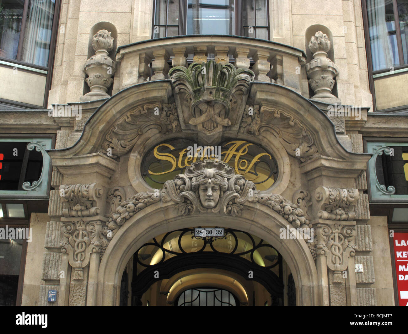Leipzig old town historic architecture Stock Photo - Alamy