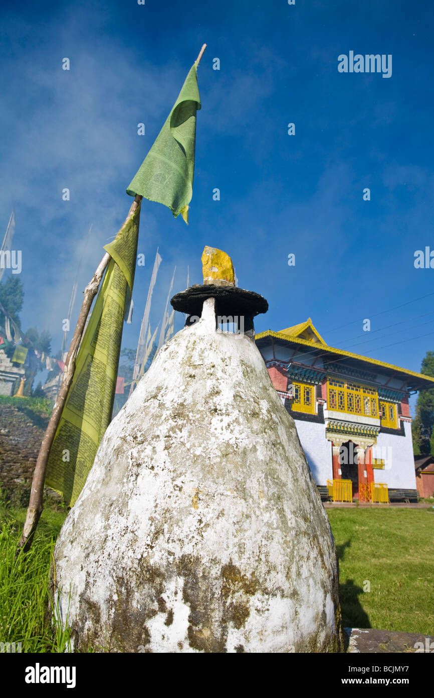 India, Sikkim, Pelling, Sangachoeling Gompa, the second oldest Gompa in ...