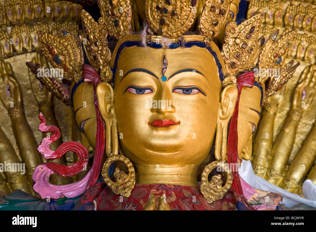 India, West Bengal, Kalimpong, Durpin Hill, Durpin Gompa or Zong Dog ...